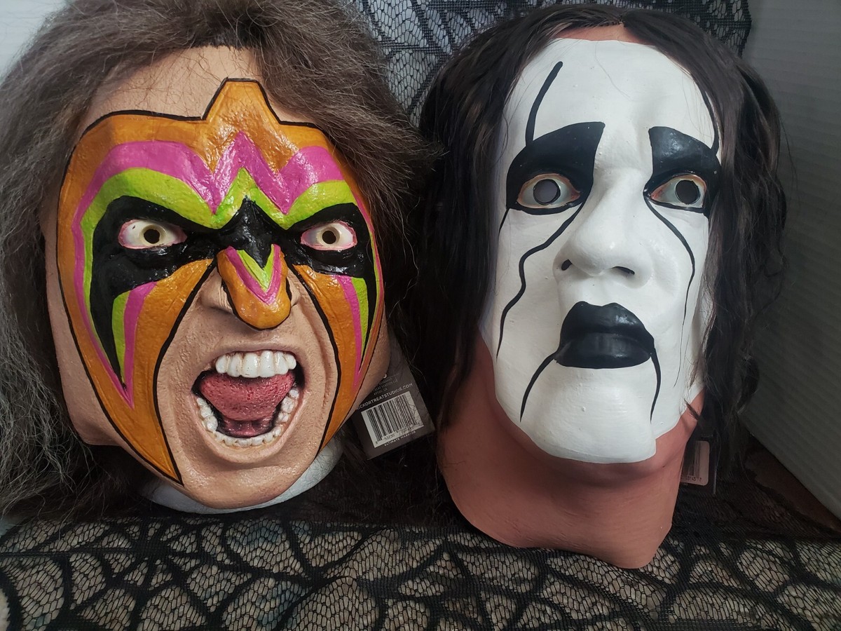 Ultimate Warrior Mask Josh Reddick Dressed As Ultimate Warrior For An