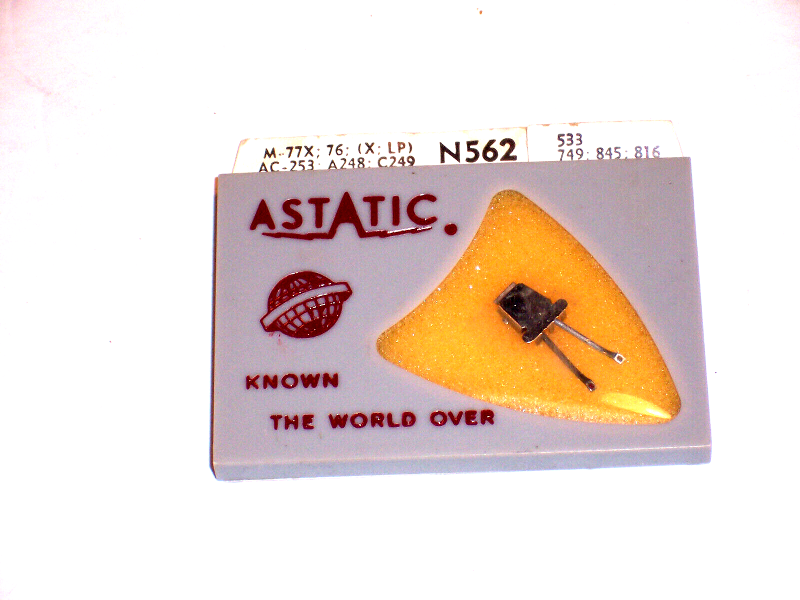 NIB / NOS ASTATIC N562 RCA STYLUS | eBay