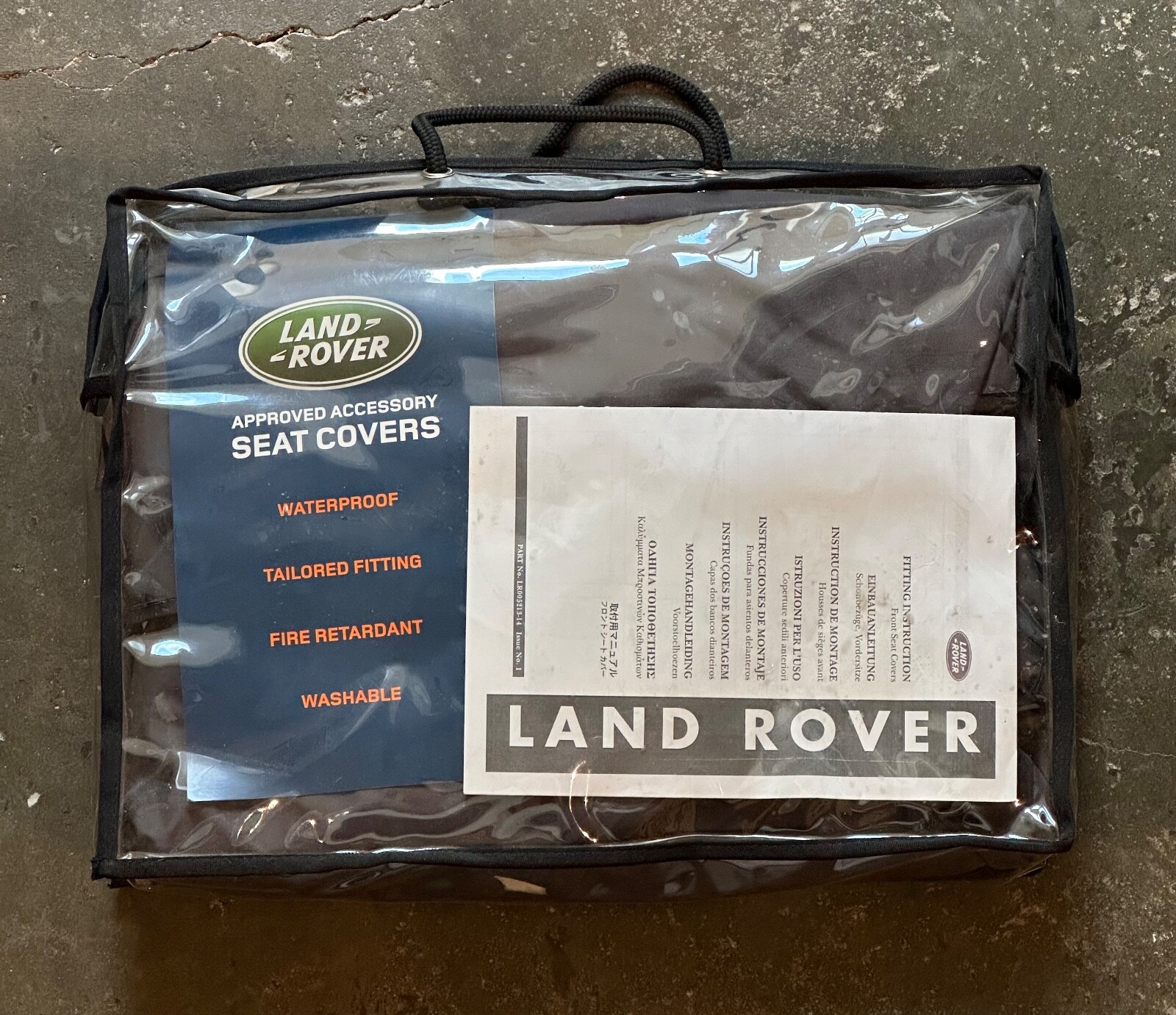 Land Rover Front Seat Covers (Land Rover Discovery 3/LR3) - Aspen (gray ...