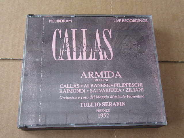 ROSSINI ARMIDA CALLAS ALBANESE RAIMONDI TULLIO SERAFIN FIRENZE 1952 ...