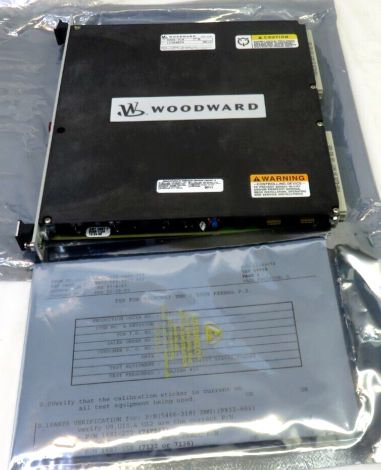 WOODWARD 5466-318 MicroNet TMR Kernel Module | eBay