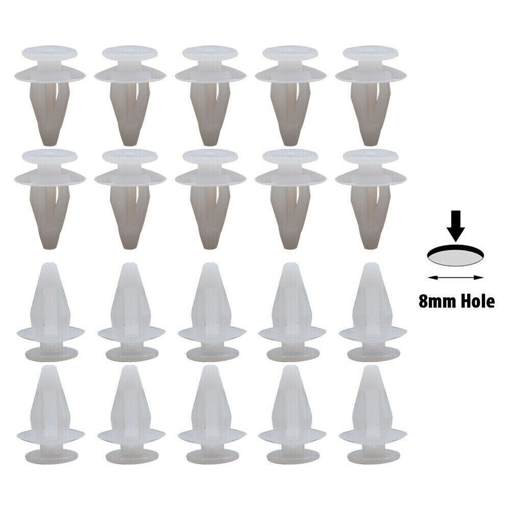 100PCS For Toyota & Lexus Trim Panel Bumper Fastner Clips Fender Push ...