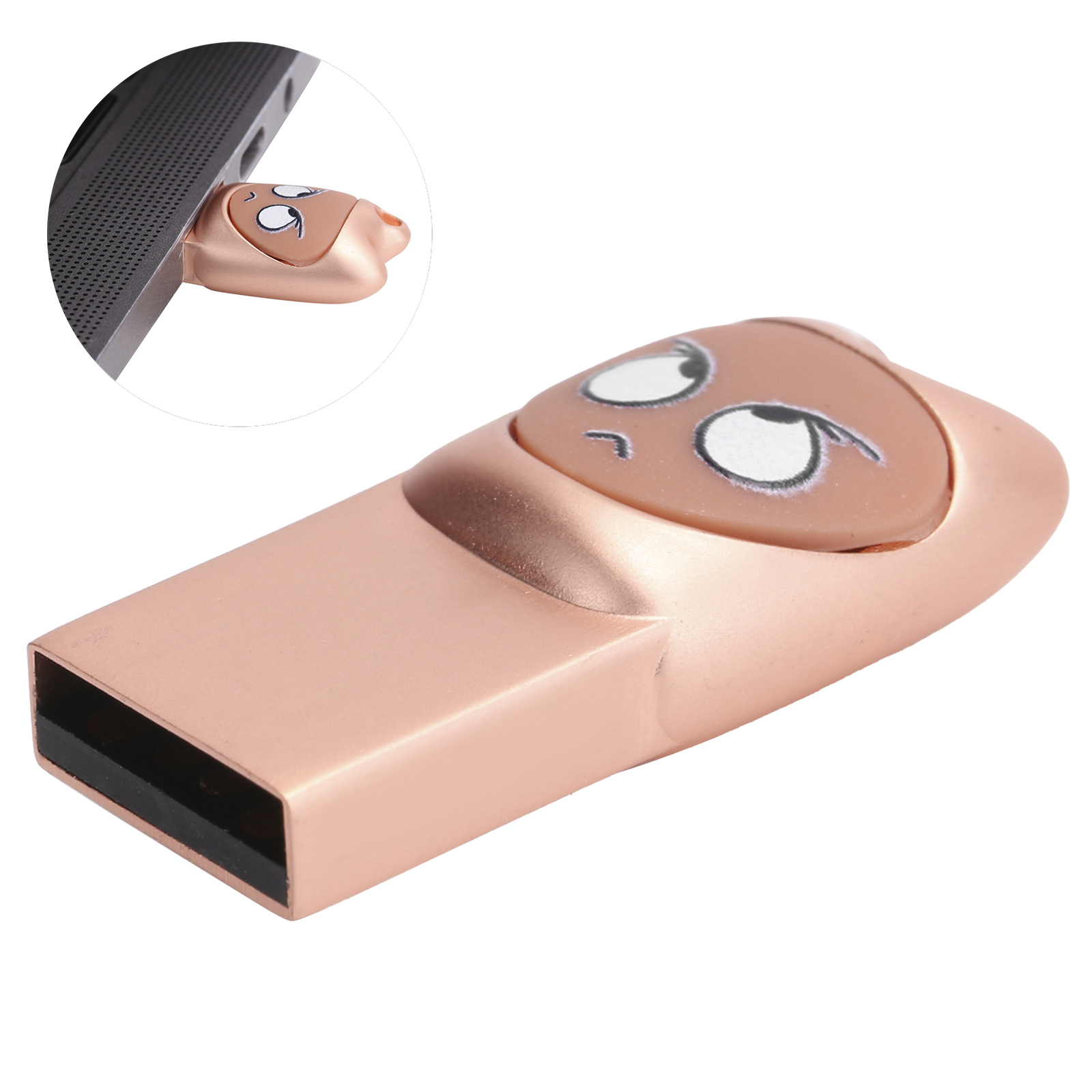 Mini U Disc Flash Drive Cute Cartoon Pattern Mobile Phone Computer USB ...