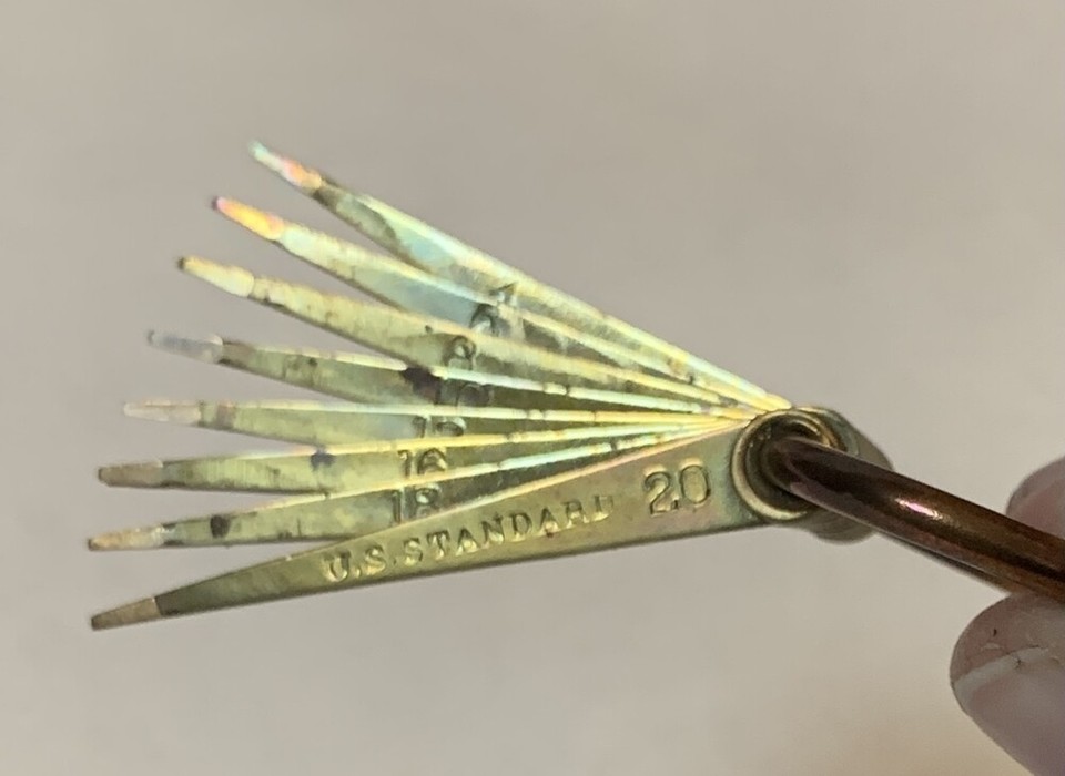 Vintage Gold Testing Needles Kit Glass Acid Bottles, Stone, Box and ...