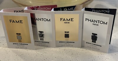4X Paco Rabanne Sample 1.5ml Each | eBay