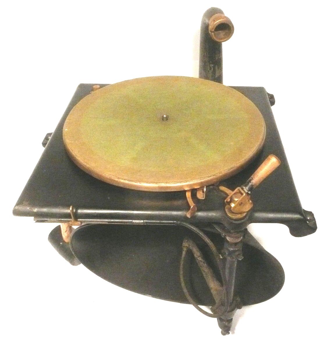 EDISON DIAMOND DISC A-100 *: Tested / Working - MOTOR turntable CRANK ...