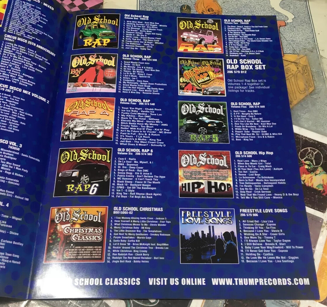 Thump Record 2018-2019 Catalog East Side Story/Low Rider Oldies/Old School | eBay