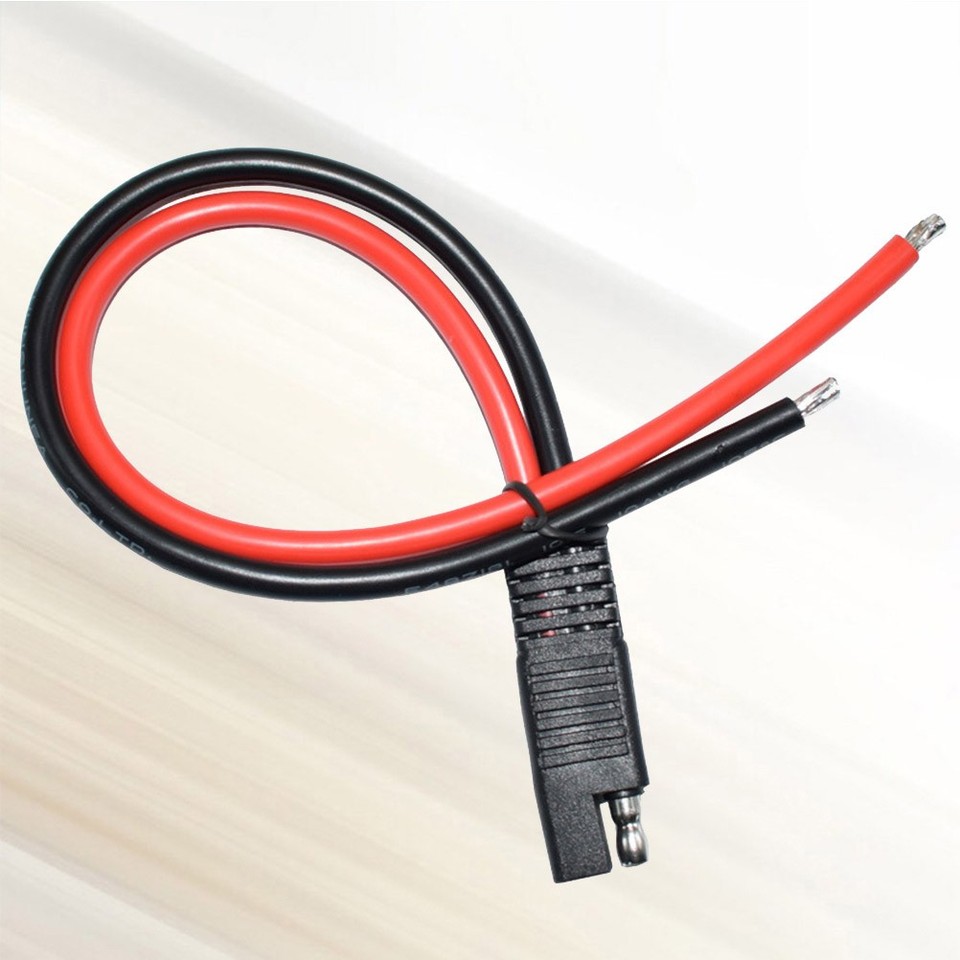 30A Solar Extension Cable Sae Connectors for Battery Power Connection ...