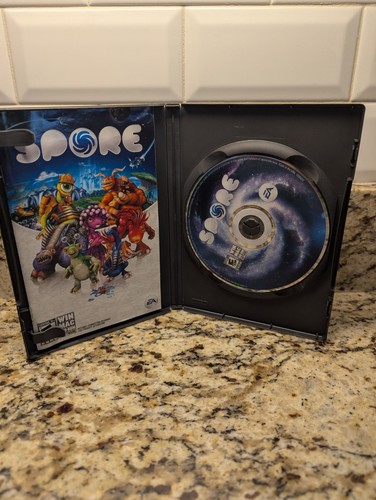 Spore PC Game WIN/MAC DVD-ROM EA Maxis 2008 Great Condition W/ Manual ...