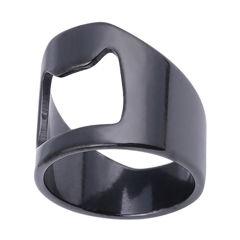 Rings for Men Stainless Steel Biker Jewelry Finger Male Small Fingers ...