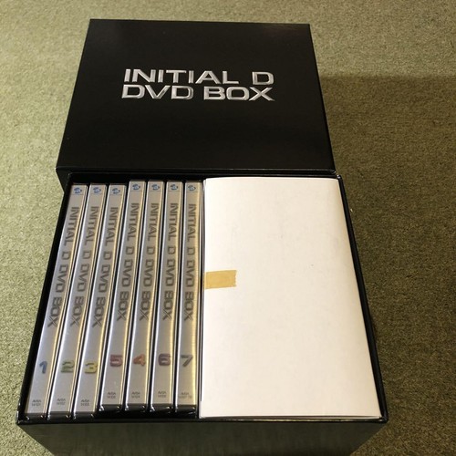 Initial D DVD-BOX (Limited Pre-order Production, 8 Disc Set) Contents ...