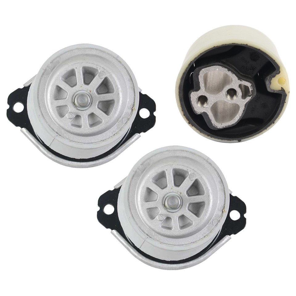 Pair Engine Motor Mounts W/ Trans Mount For Audi Q7 VW Touareg V6 ...