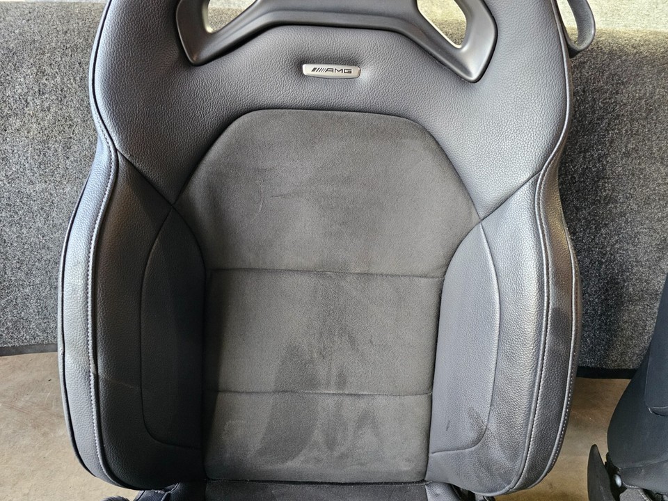 2020 Mercedes C190 AMG GT GTS GTR Suede Front Seat Performance Seats ...
