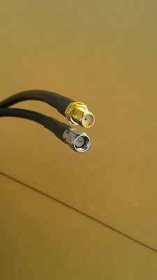 US MADE LMR-240 25FT (cnt-240) SMA male to SMA Female(jack) COAX CABLE ...