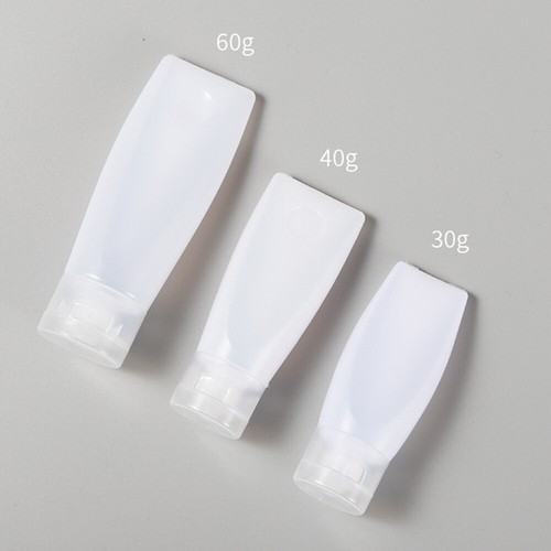 5pcs 30/40/60ml Refillable Lotion Bottle Tubes Squeeze Travel Container ...