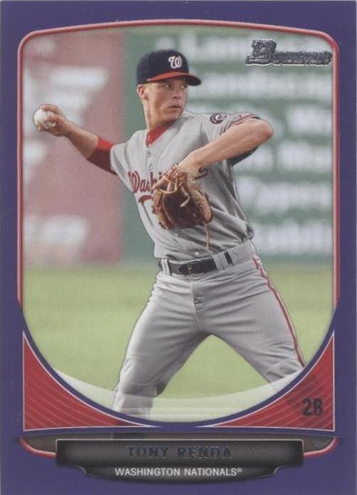 2013 Bowman - Prospects Tony Renda #BP10 Purple (RC) for sale online | eBay