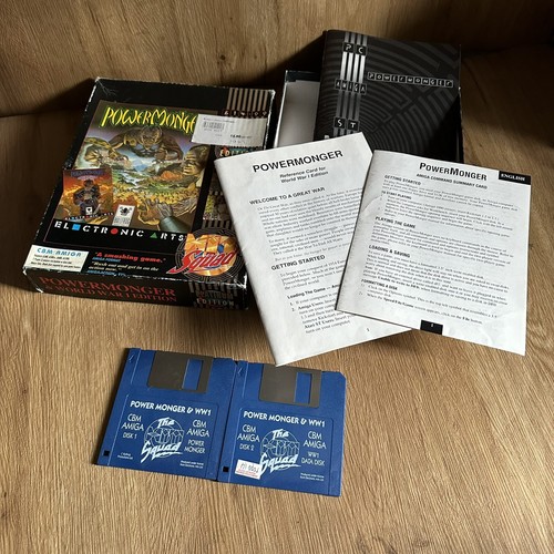 Powermonger World War 1 Platinum Edition - Commodore Amiga - Complete ...