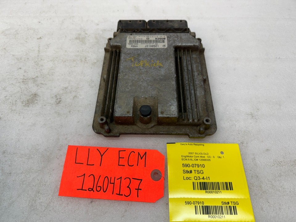 06 Chevrolet GMC 2500HD DURAMAX 6.6 LLY LBZ ECM ECU ENGINE COMPUTER ...