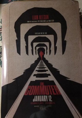 Liam Neeson THE COMMUTER Authentic 27x40 D/S Movie Poster | eBay