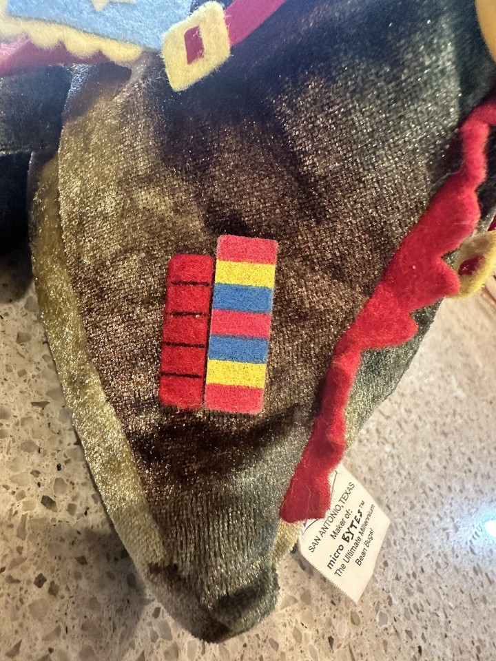 y2k “Military Glitch” micro bytes millennium bean bag bug plush W/tags ...