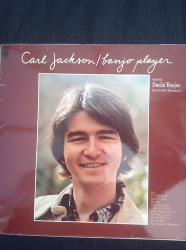 CARL JACKSON: BANJO PLAYER 1973 Capitol LP EST11166 inc.Duelling Banjos ...