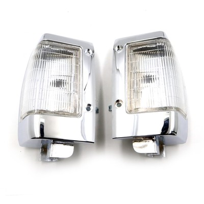 Clear Side Corner Parking Lamp Light For Nissan Navara D21 Pickup Big M ...
