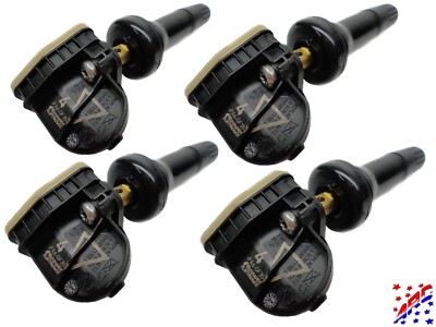 Complete Set of 4 Genuine OEM GM Snap-In TPMS Tire Pressure Sensors Kit ...
