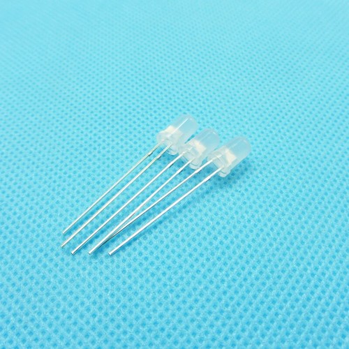 100 PCS/LOT F5 5MM LED BI-COLOR EMERALD-GREEN, Common Anode Diffused ...
