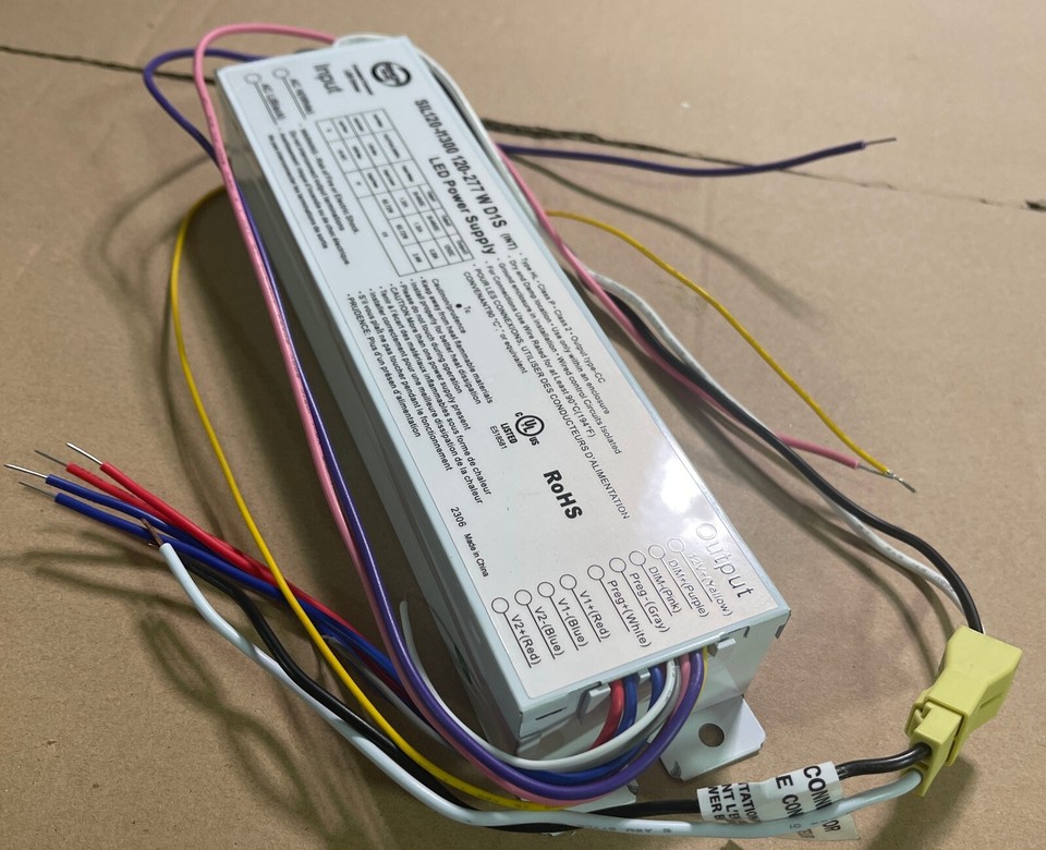 1-PC SIMON QUIC SIL120-I1300 120-277 W D1S 150W LED DRIVER POWER SUPPLY ...