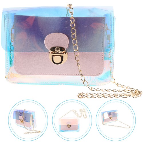 PVC Belt Bag Transparent Waist Bag Transparent Handbag Rave Fanny Pack ...