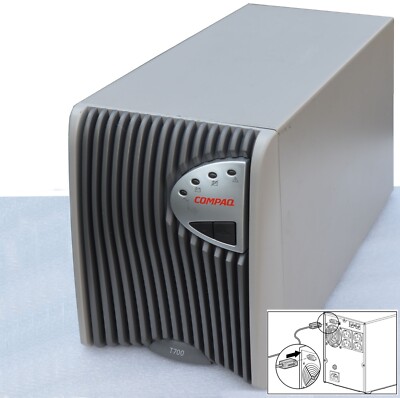 Ups Compaq T700 H Int. `L Ups Model E03016H Old Batteries Serial Port ...