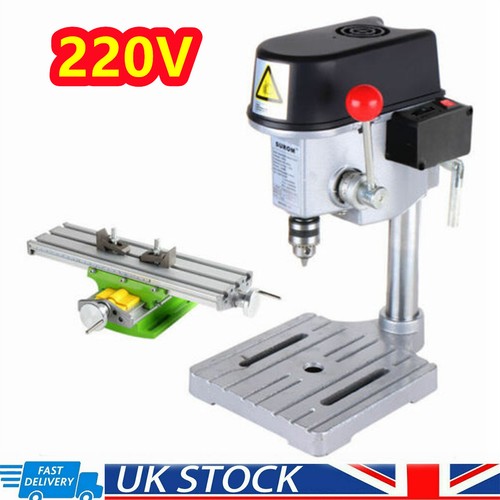 340W Mini Bench Drilling Milling Machine Precision High Speed Workbench ...