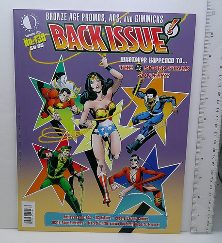 Back Issue Magazine #130 2021 DC Super-Stars Society Wonder Woman ...