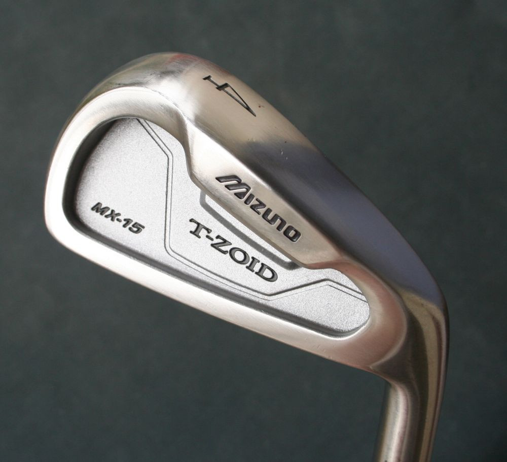 Mizuno MX-15 # 4 Iron Original Exsar Blue Stiff Graphite Shaft MX15 | eBay