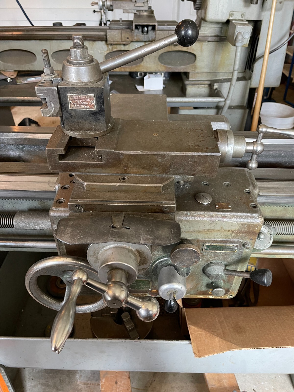 Takisawa SR14-40 Lathe (TSL-1000) 3 Phase Running on Household current ...