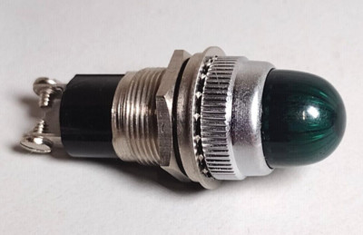 Dialight Dialco GREEN Beehive Lens Dash Panel Mount Indicator Pilot ...