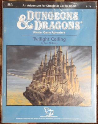 Dungeons & Dragons D & D Master Game Adventure Twilight Calling RPG ...