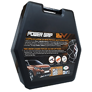 12mm Snow Chains for Approved Power Grip SUVs Size 247 Tires 255/70-15 ...