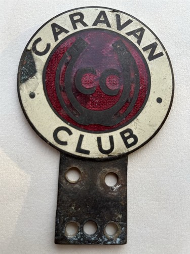 Badge automobile auto car club Great Britain Caravan & MotorHome Club ...