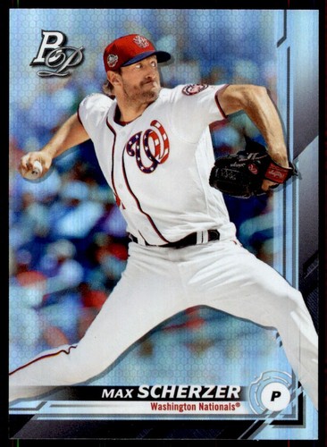 2019 Bowman Platinum Max Scherzer Washington Nationals #57 | eBay