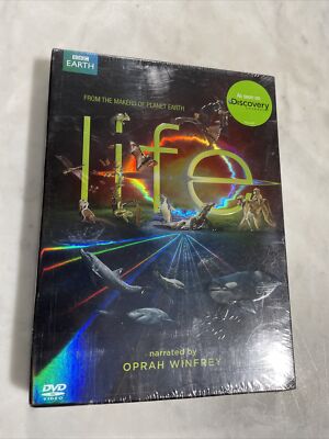 NEW SEALED DVD BBC EARTH - LIFE - 4 DISC BOX SET - NARRATED BY OPRAH ...