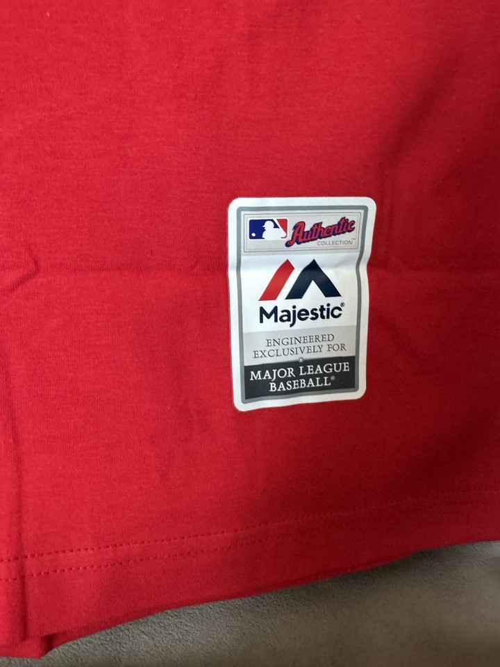 Washington Nationals T-Shirt 2XL - Majestic - MLB Authentic Collection ...