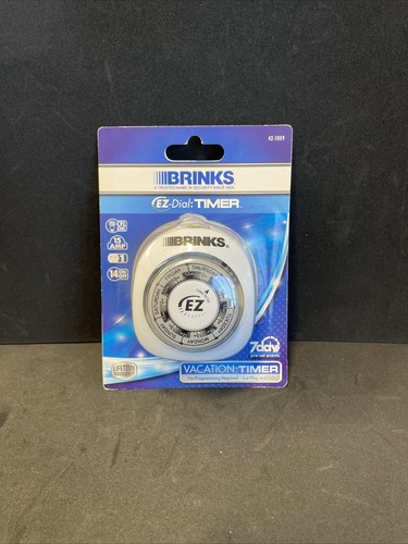 Brinks EZ-Dial 7 Day Vacation Timer Model 42-1009 NEW SEALED | eBay