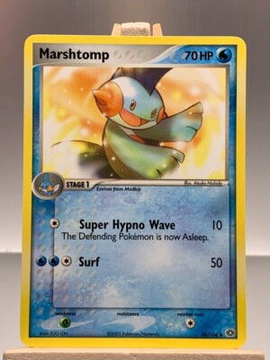 Pokémon TCG Marshtomp - EX Emerald 36/106 Regular Uncommon | eBay