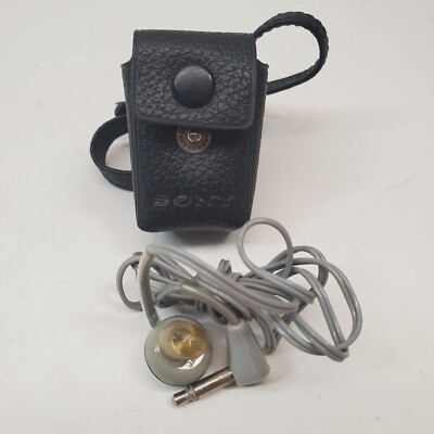 Vintage (1960's) Sony ME 21 Earpiece Earphone Piezo Crystal With Carry ...