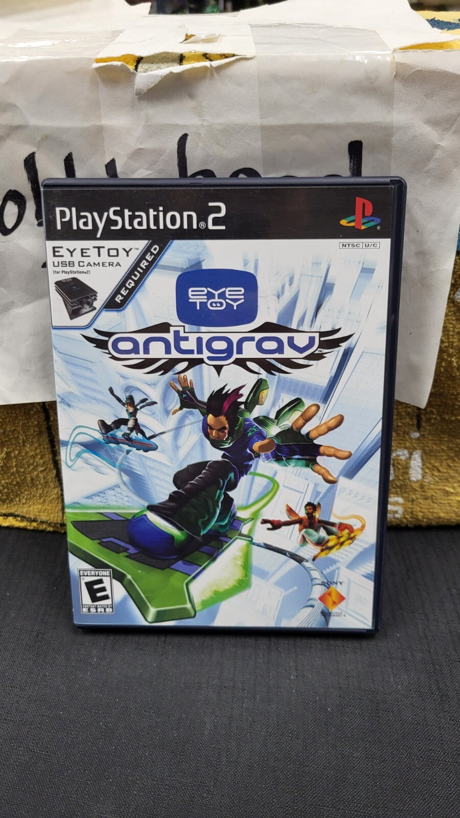 CIB EYE TOY ANTIGRAV PS2 SONY PLAYSTATION 2 VIDEO GAME COMPLETE IN BOX ...