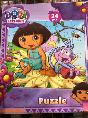 Dora the Explorer 24-Piece Jigsaw Puzzle Game Toy Kids Educational Gift ...