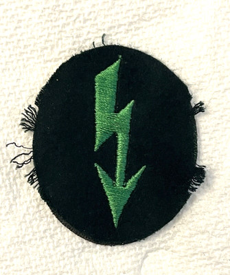 2 Original WW2 German Gebirgsjager green Mountain troop blitz arm ...