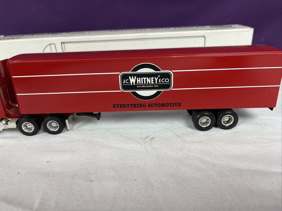 JC Whitney Delivery Semi Truck White GMC Die Cast | eBay