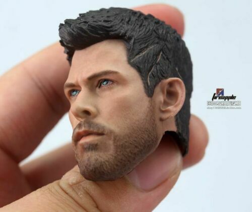 1/6 Male Thor Head Sculpt Carved Model F 12" Action Figure Body Model ...